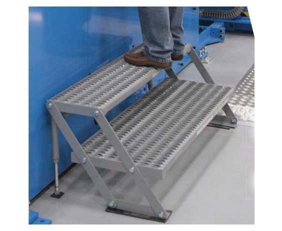 Series 1awp Adjustable One Step Work Platforms | Motion Savers Inc ...