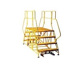 Welded Steel Work Platforms - Series Dwp | Motion Savers Inc. | 877-832-4154